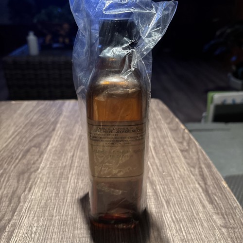 Antique ELIXIR CODEINE bottle LARGE amber WARNER SPECIAL embossed ...