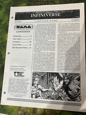 Torg: Infiniverse | eBay