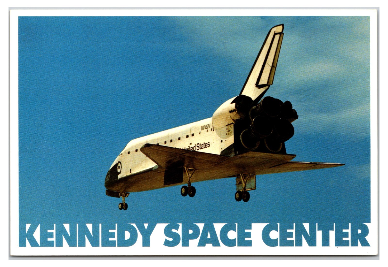 1990s- Space Shuttle - Kennedy Space Center, Florida Postcard (UnPosted ...