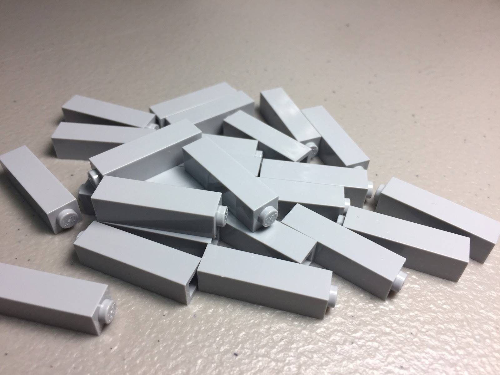 New LEGO Brick 1 x 1 x 3 Light Bluish Gray Column Bricks Authentic (x25 ...