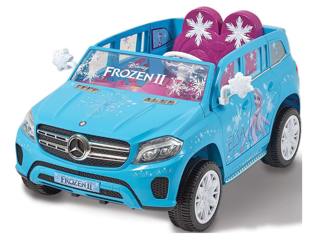 KIDS RIDE-ON VEHICLE 12 Volt Frozen Mercedes Battery Powered Girls Toy ...