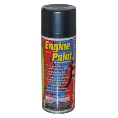 Moeller Marine 025814 Motor Paint For Yamaha Blue Grey Gray Outboard ...