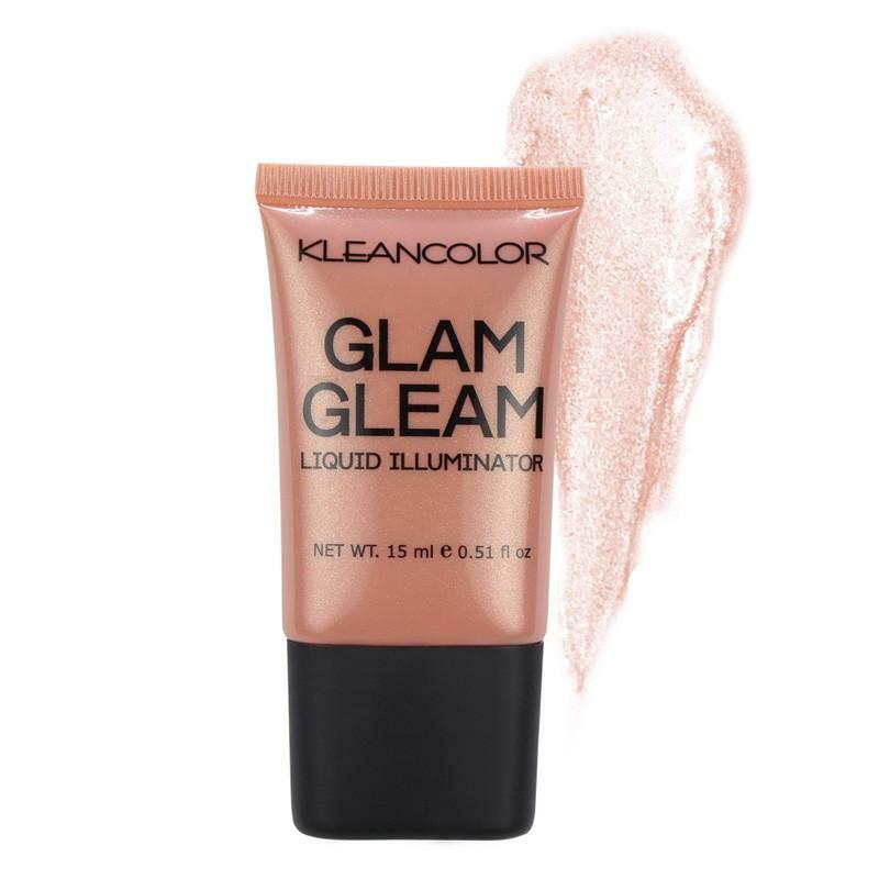 KleanColor Glam Gleam Liquid Glow Illuminator - Shimmer - Smooth - 6 ...