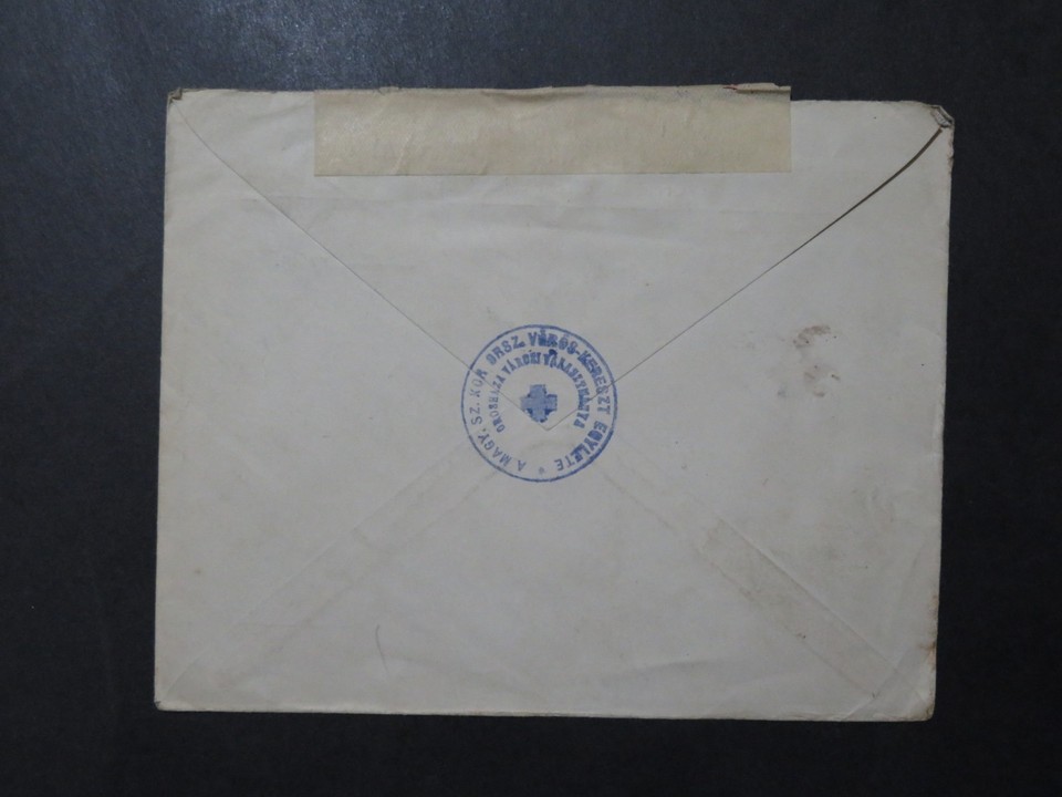 Hungary 1918 Censored POW Cover to Denmark Red Cross - Z9936 | eBay