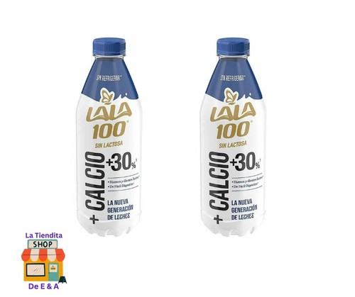 2X Leche Lala 100 sin lactosa calcio 1 l | eBay