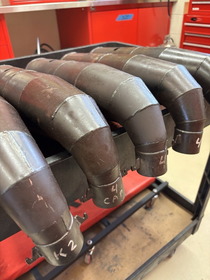 Horstman RLV Exhaust Pipe Komet Piston port HPV KPP KPV 100cc Kart ...