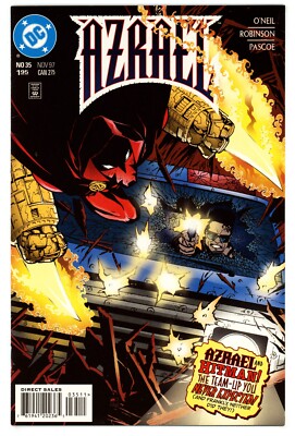 Azrael #35 VFNM 9.0 1997 Hitman Appearance Roger Robinson Cover | eBay