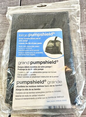 Submersible Pond Pump Shield/Bag-protects intake-filters debris ...