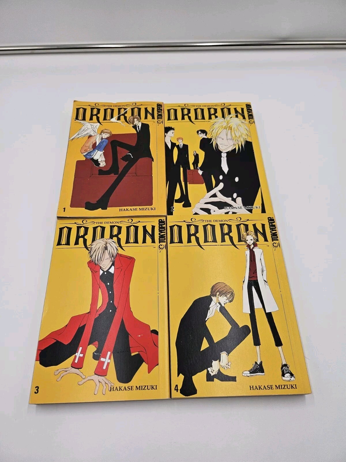 The Demon Ororon Vol. 1-4 Manga by Hakase Mizuki (TokyoPop English ...