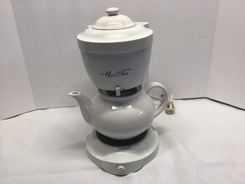 Mrs. Tea 6 Cup Automatic Hot Tea Maker HTM1 By Mr Coffie Ceramic Pot ...
