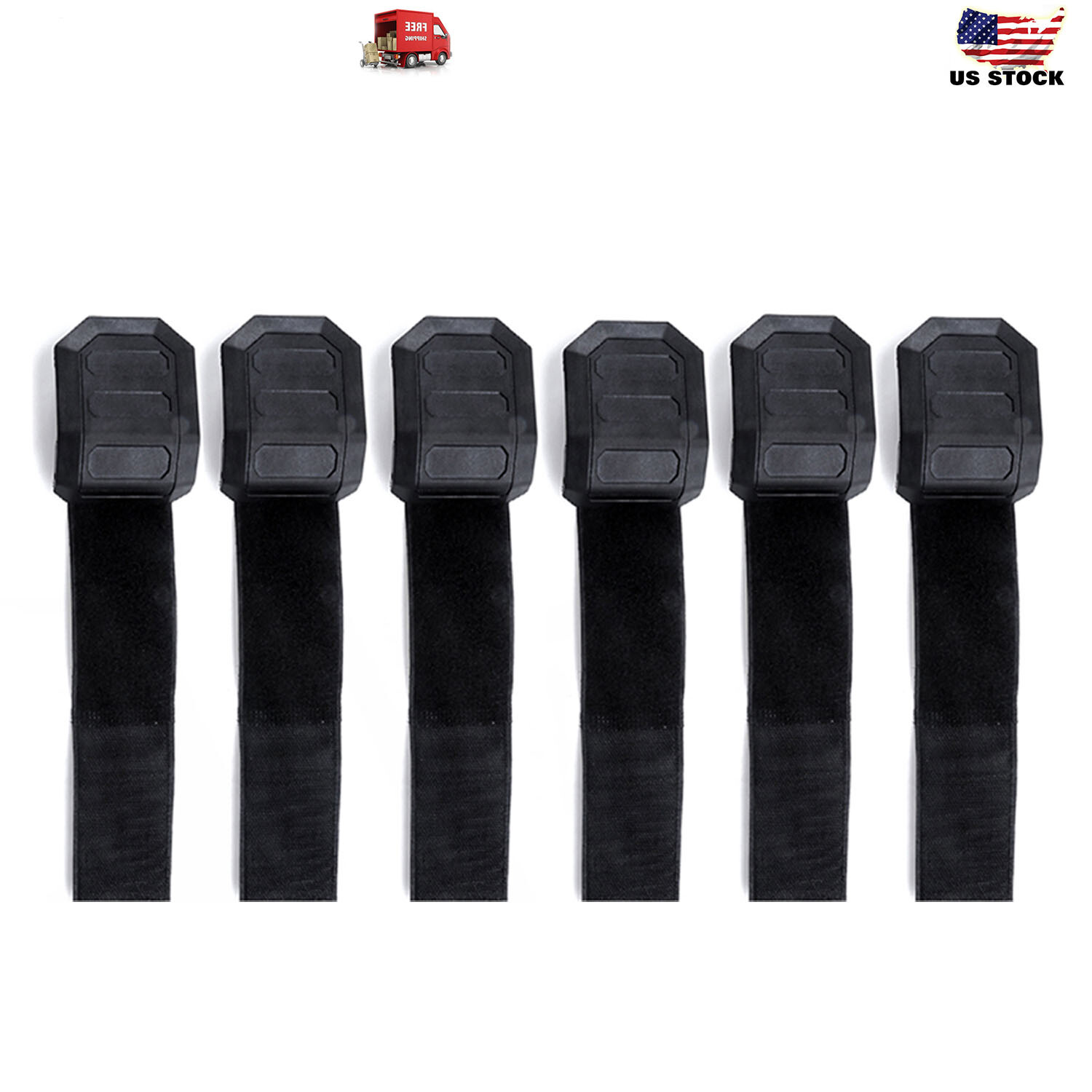 6x UTV Black Windshield Clips Bracket Straps For Polaris RZR XP Ranger ...