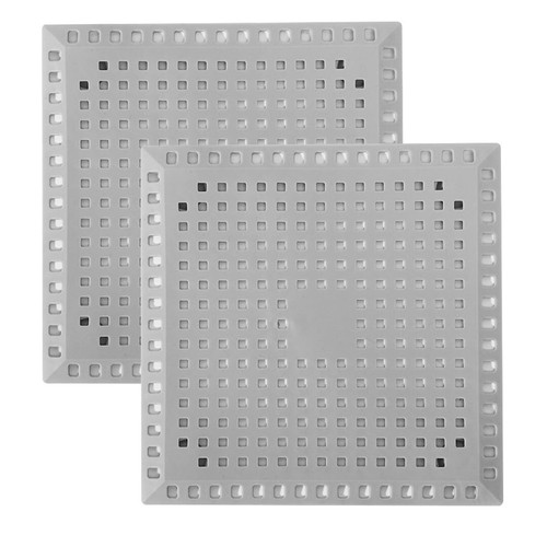 Bathtub Drain Plug, Square Floor Drain Cover Simple Bathtub Plug TPR ...