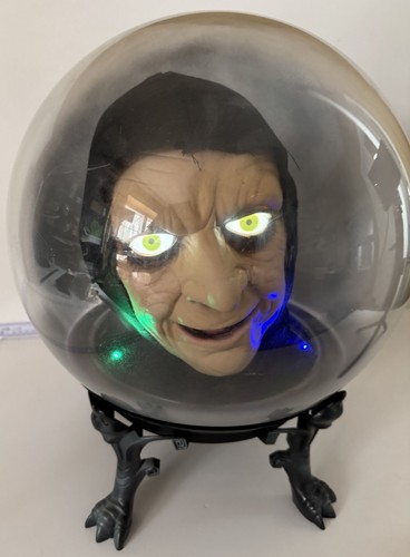 Large Gemmy Animated Spirit Ball Mad Scientist Spirit Halloween ...