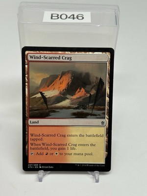 Magic the Gathering MTG Wind-Scarred Crag (247) Khans of Tarkir LP | eBay