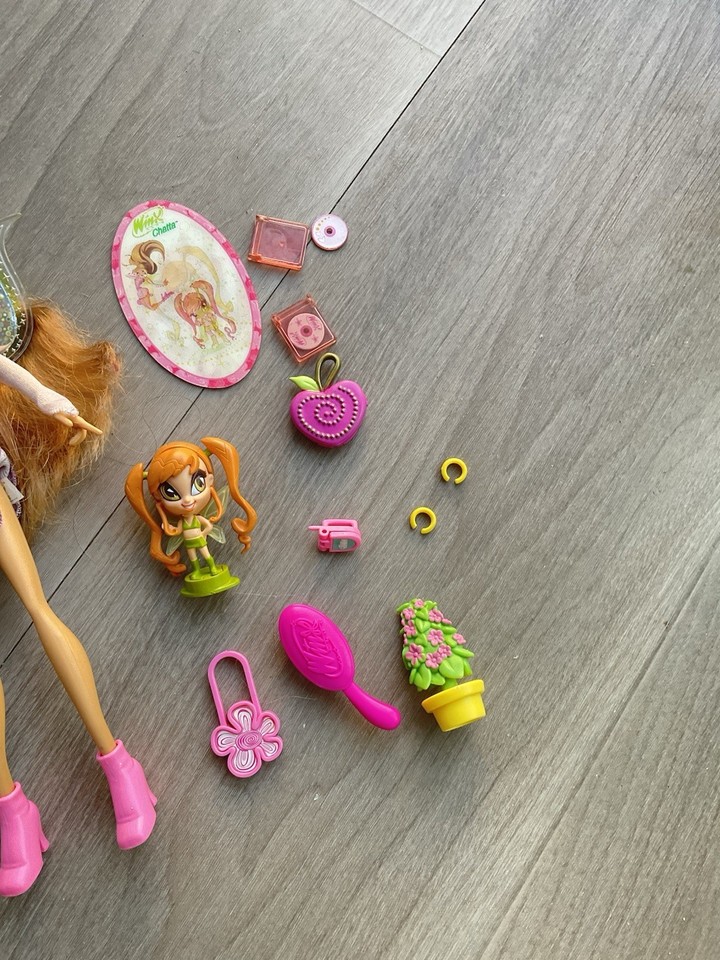 Authentic WINX CLUB Doll Flora 2004 Mattel Magic Wings Accessories +CHATTA pixie | eBay