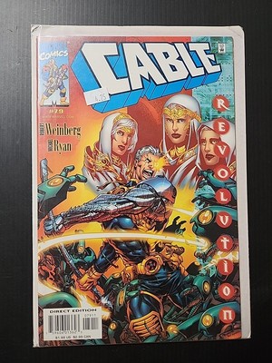 CABLE 79 DIRECT EDITION MICHAEL RYAN COVER MARVEL COMICS 2000 | eBay
