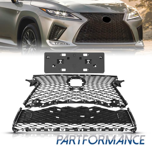 For 2016-2019 Lexus RX350 RX450H F Sport Front Bumper Grille Grill Set ...