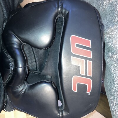 UFC Sparring Head Gear Face Guard MMA Adult L XL Training Protection ...