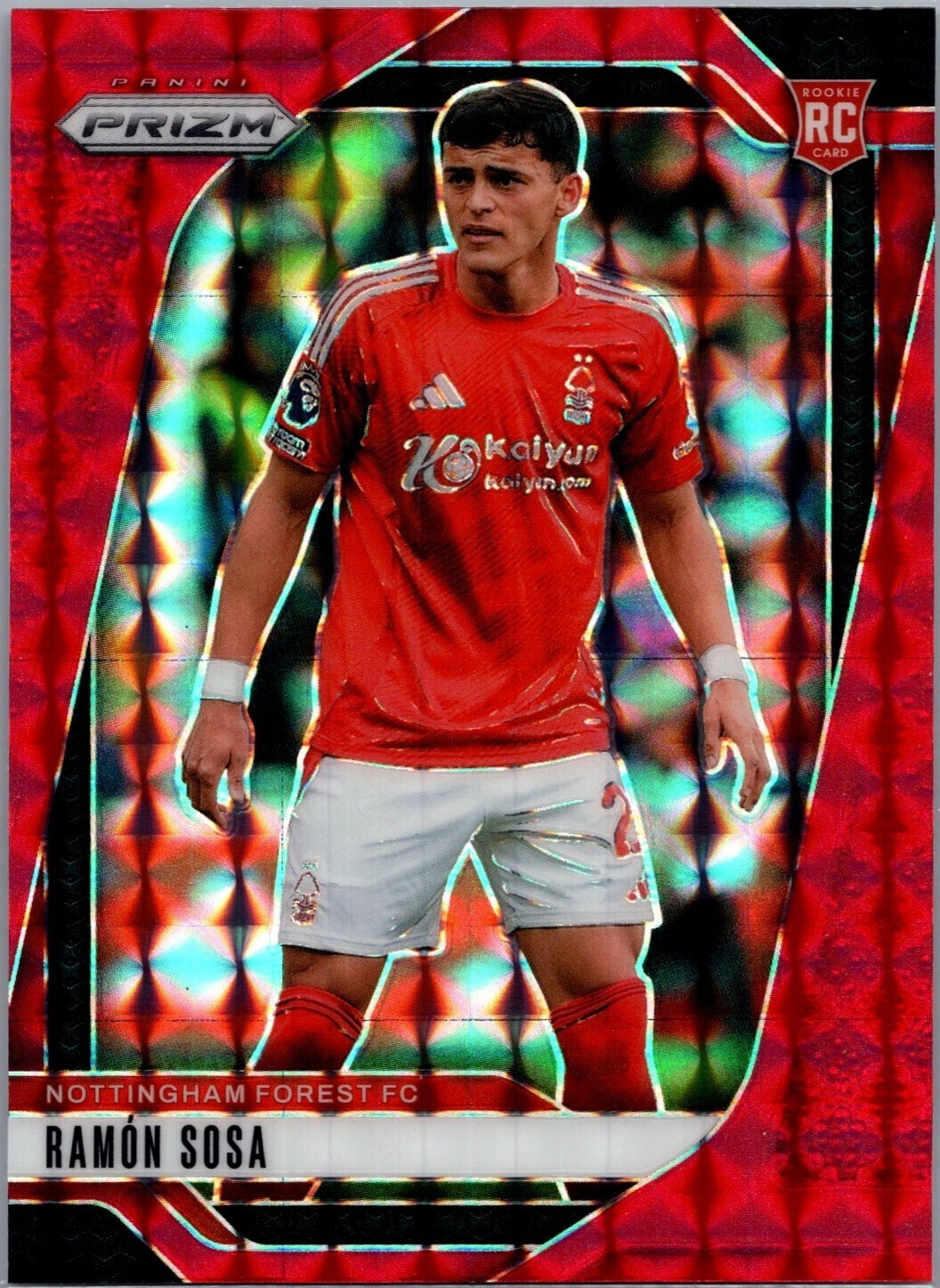 2024-25 Panini Prizm Premier League - Ramon Sosa #262 Red Mosaic Prizm (RC) for sale online | eBay