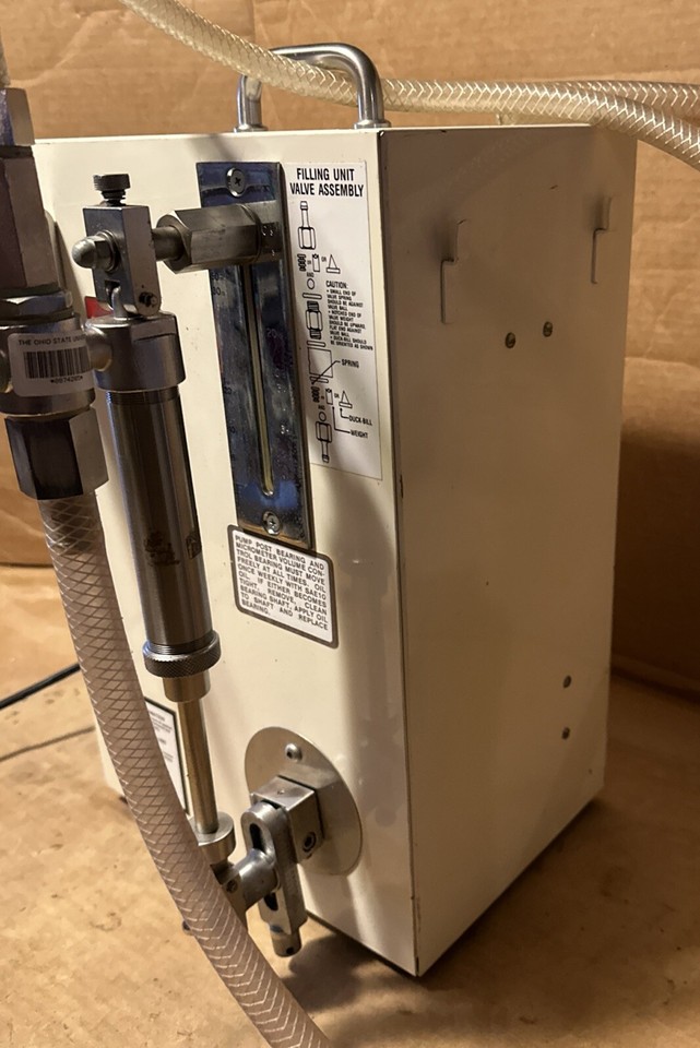 FILAMATIC VIAL FILLER Model AB-5 130 CC 110-130 Volts 50-60 Cycles ...