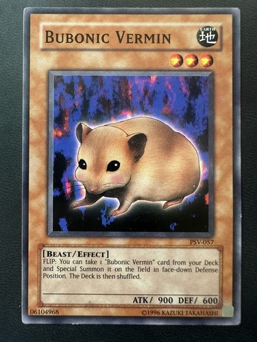 Yu-Gi-Oh! Bubonic Vermin Common Card PSV-057 LP | eBay