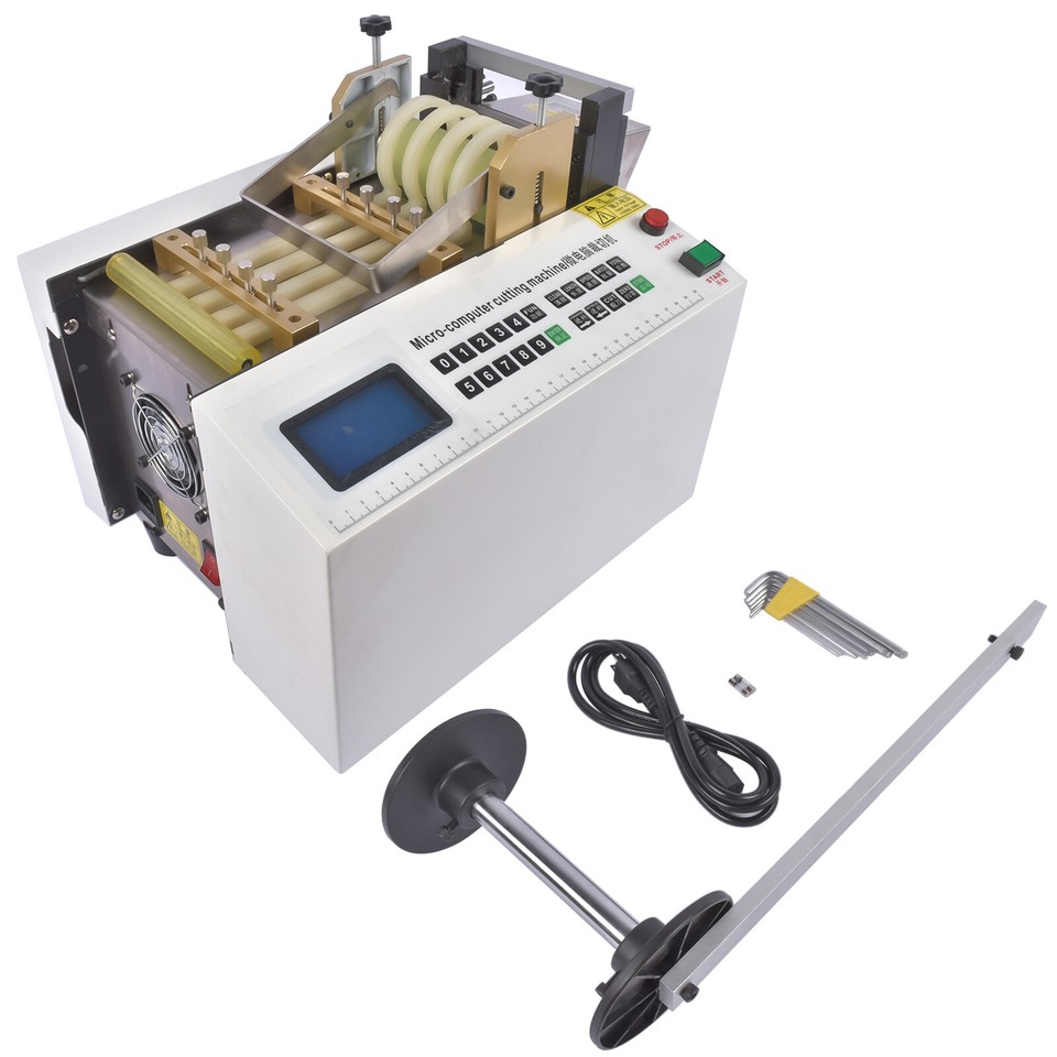 YS-100 Auto Heat-shrink Tube Cutter 350W PVC PE Cable Pipe Cutting ...