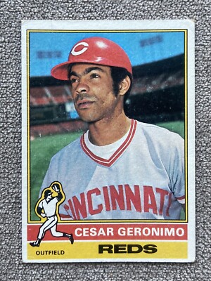 1976 Topps Cesar Geronimo Cincinnati Reds #24 | eBay