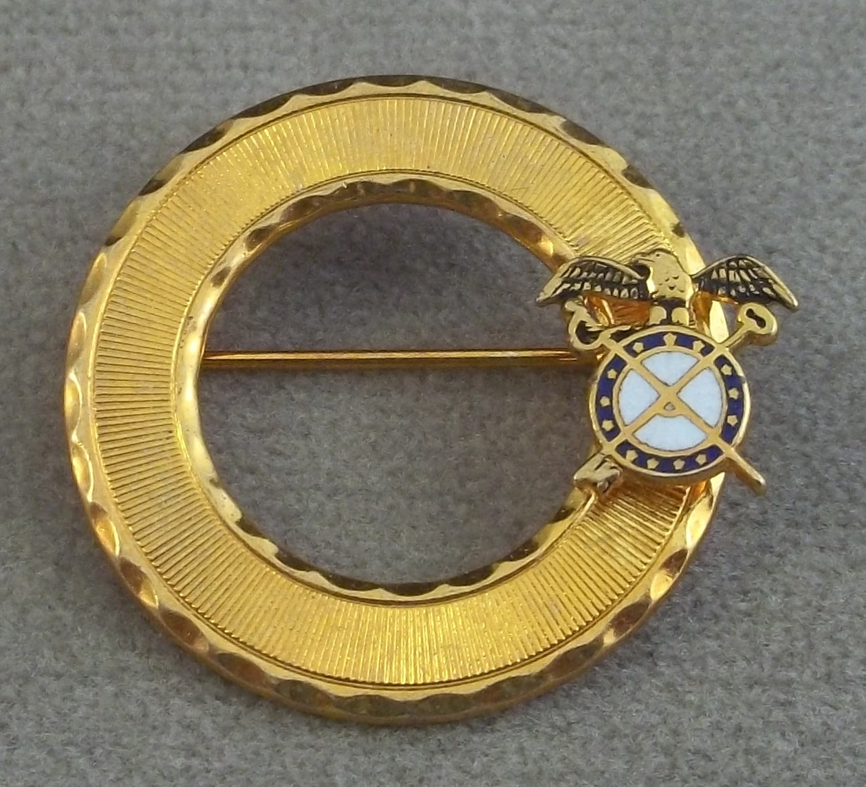 US Army Quartermaster Brooch Pin Design 7 | eBay