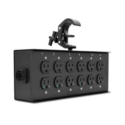 Stage Truss Multi-Outlet Power Distribution 12 Edison Female - True1 ...