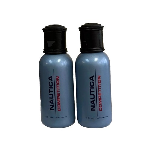 2 bottles Nautica Competition After Shave 2.4 fl oz Each unboxed AS ...