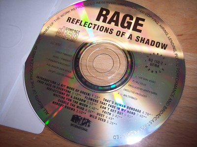 1990 Rage Reflections Of A Shadow CD ONLY | eBay