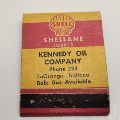 VTG Kennedy Oil Co Shell Shellane Bottled Gas LaGrange IN Advertising ...