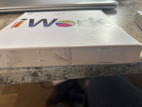 Apple Mac OS iWork Install DVD Version 9.0 W/ Manual (2009) | eBay