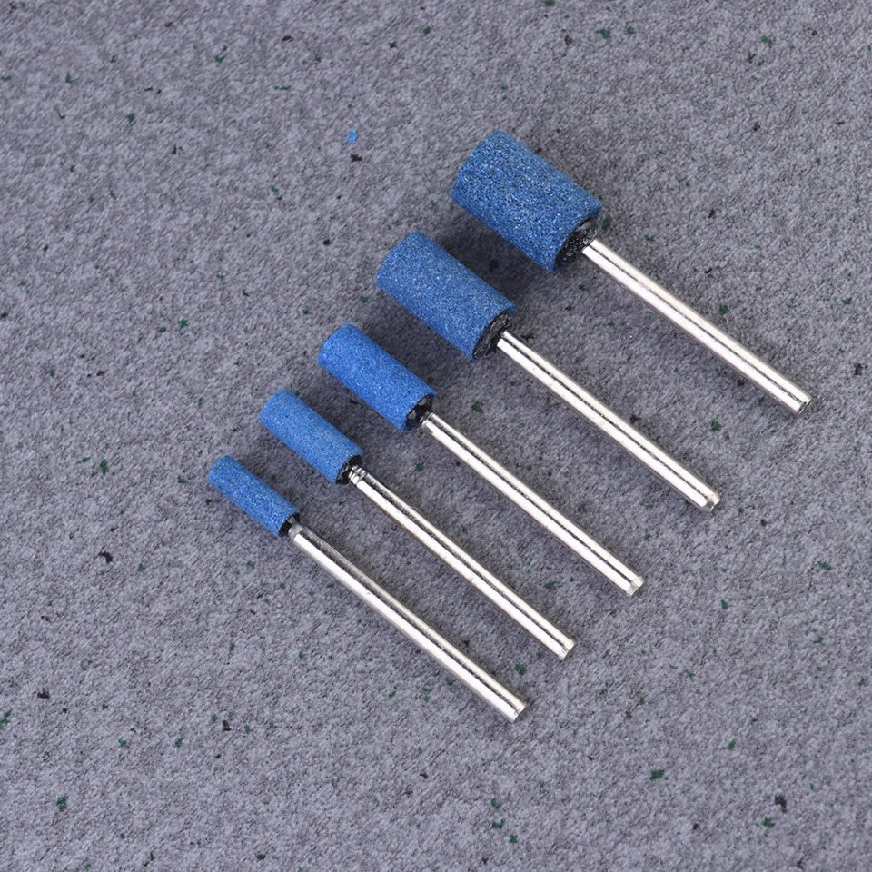 50 Pcs Blue Grinding Head Wheel Electric Drill Abrasive Wheels Hard ...