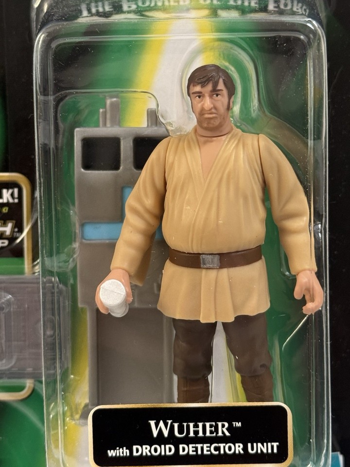 Star Wars POTF Commtech WUHER Power Force ANH Cantina Bar Droid Detector Unit | eBay