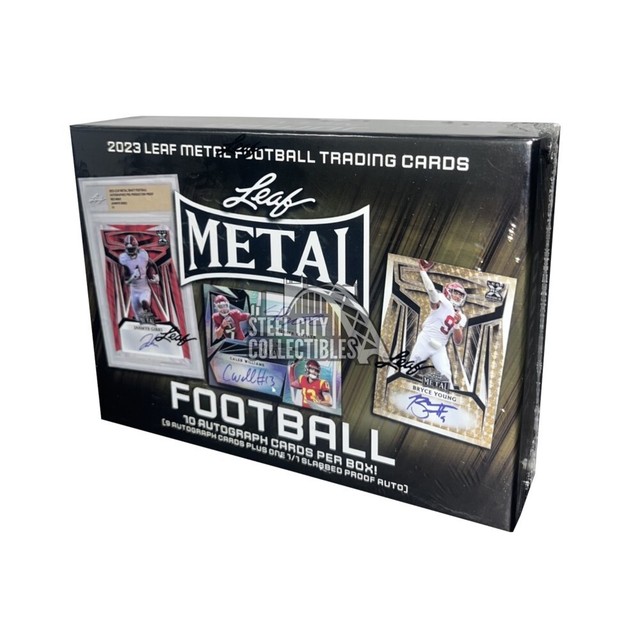 2023 Leaf Metal Draft Football Jumbo Box for sale online | eBay