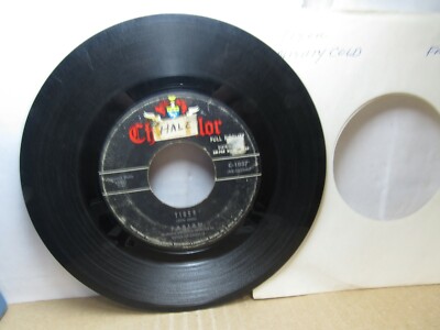 Old 45 RPM Record - Chancellor C 1037 - Fabian - Tiger / Mighty Cold | eBay