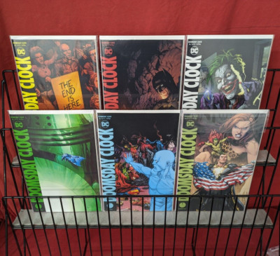 DOOMSDAY CLOCK #1-12 COMPLETE SET! DC 2018 GEOFF JOHNS HI GRADE! A/B ...