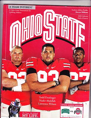 2008 OHIO STATE VS OHIO GAMEDAY PROGRAM ---SEPTEMBER 6 2008 | eBay