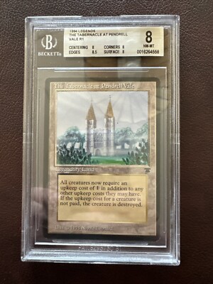 Tabernacle at Pendrell Vale MTG Legends BGS NM-MT 8/8.5/8/8 (RG) 4558 ...
