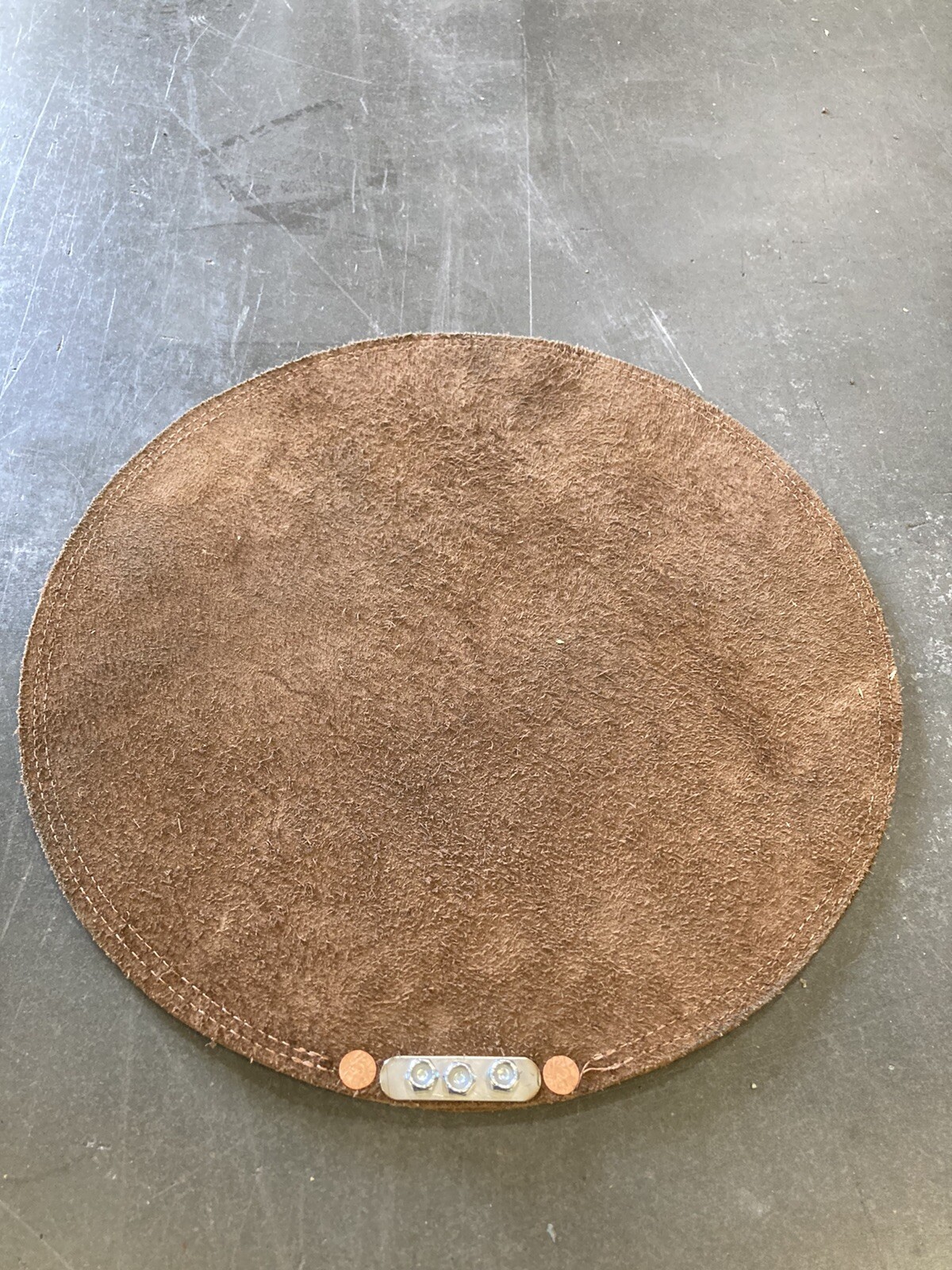 14" LEATHER PANEL BEATER BAG, SHOT BAG, SAND DOLLY,AUTO BODY, METAL ...