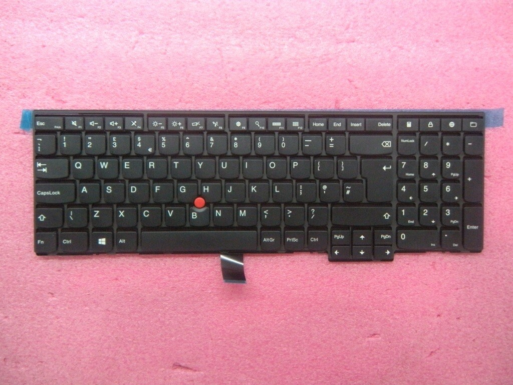 Original 04Y2455 Lenovo Thinkpad Keyboard UK English Non Backlight T560 ...