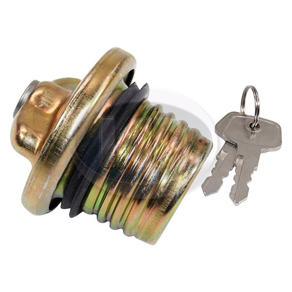 THREADED LOCKING GAS CAP W/ KEYS VOLKSWAGEN T1 BUG SUPER BEETLE 1971 ...