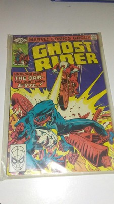 GHOST RIDER # 54 Bronze Age THE ORB HIGH GRADE VF | eBay