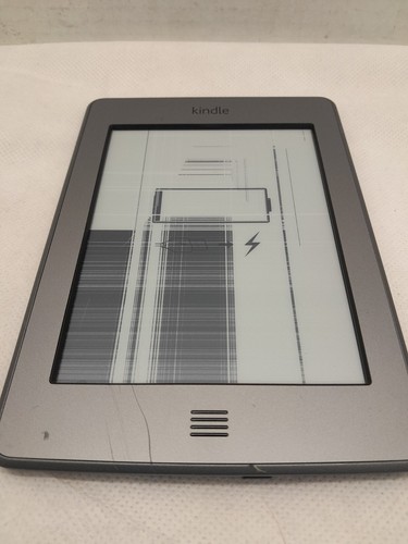 Amazon Kindle Touch D01200 eBook Reader 4th Gen 4GB Wi-Fi 6in Silver ...