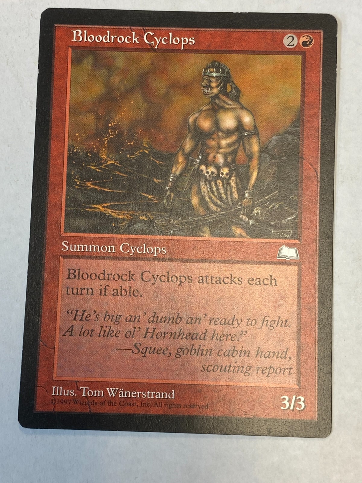 Bloodrock Cyclops - Magic the Gathering MTG Weatherlight Single Card | eBay