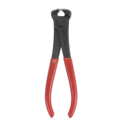 End Cutting Pliers 6" Nail Nippers Puller Plier with Red PVC Handle ...