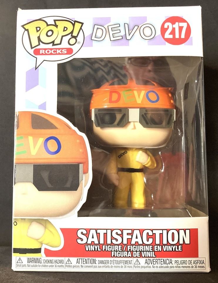 Funko Pop! Rocks DEVO #216 & 217 WHIP IT & SATISFACTION NIB | eBay