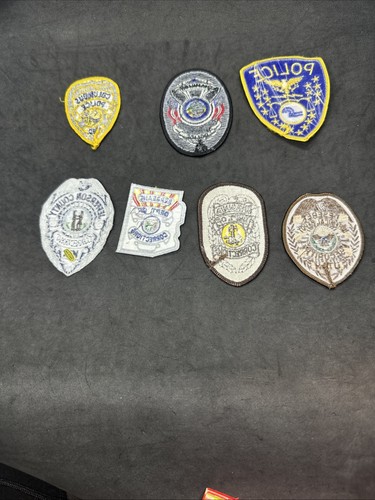 Lot Of 7 Diff Patches Random Hamilton Police Law Enforcement Virginia ...