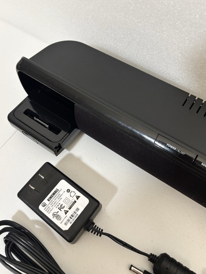 iLive ITP100B RS 20” Long Sound Bar Black Speaker Dock No/remote ...